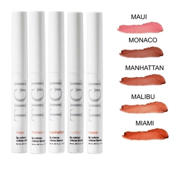 TIGI Cosmetics | Makeup | Tigi Cosmetics Lip Crme Lipstick 5 Pcs ...